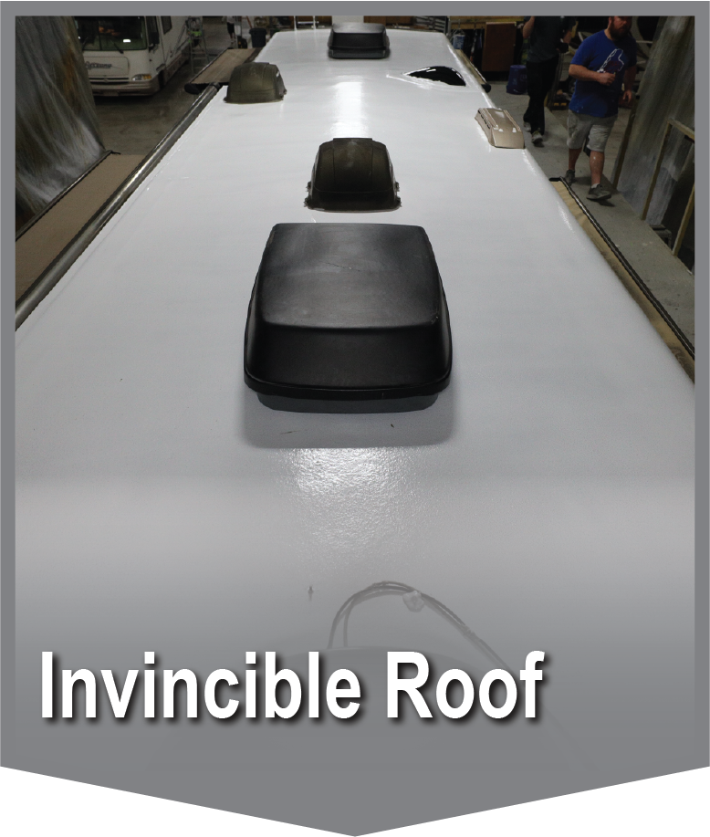 Invincible roof | Master Tech RV